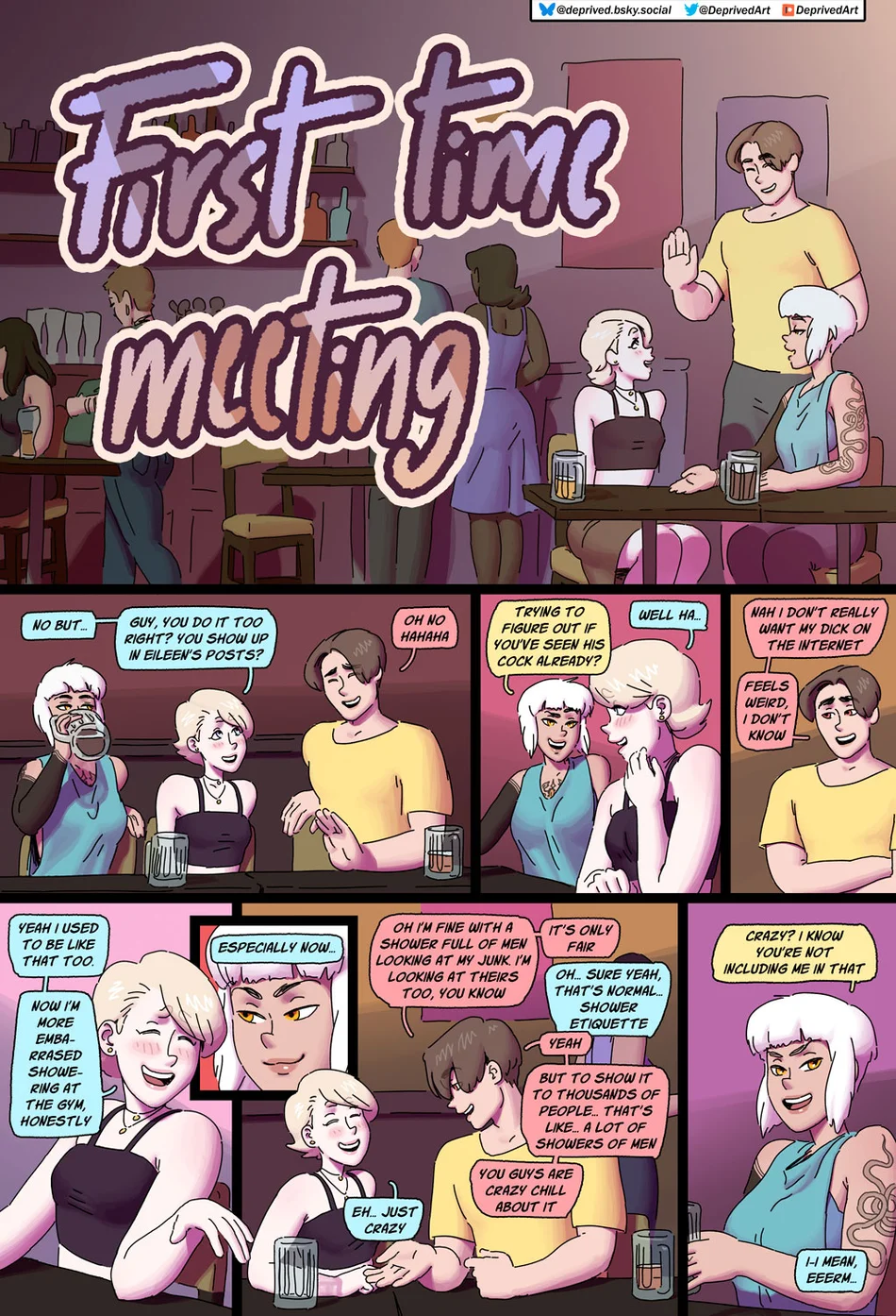 Read First Time Meeting Comic